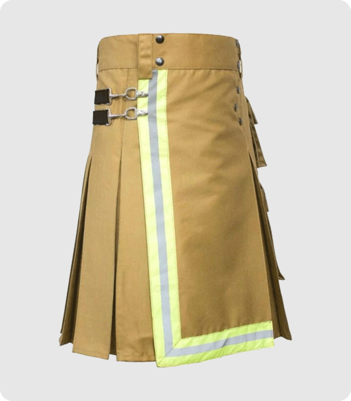 Traditional Scottish Firefighter Utility Kilt - Scotland Kilt